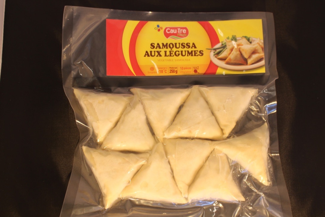 10 SAMOUSSAS AUX LEGUMES 250G - Le Carré Asiatique