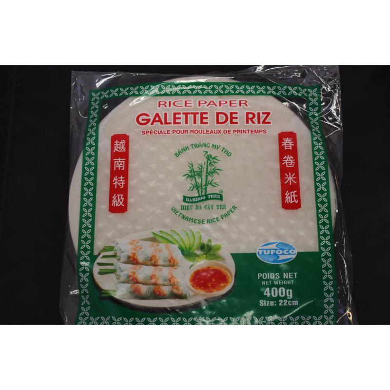 Galettes de riz 22cm - Le Carré Asiatique